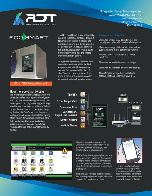 Products | EcoSmart Series | Refrigeration Design Technologies