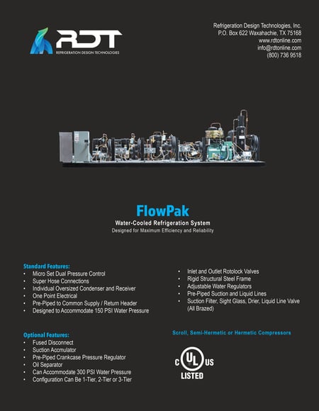 Products | FlowPak | Refrigeration Design Technologies